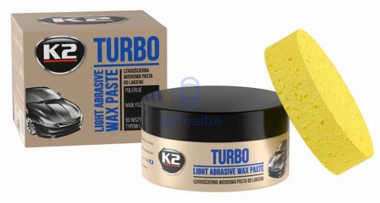 K2 11004 poliravimo pasta su kempine 250g | Autoaibė